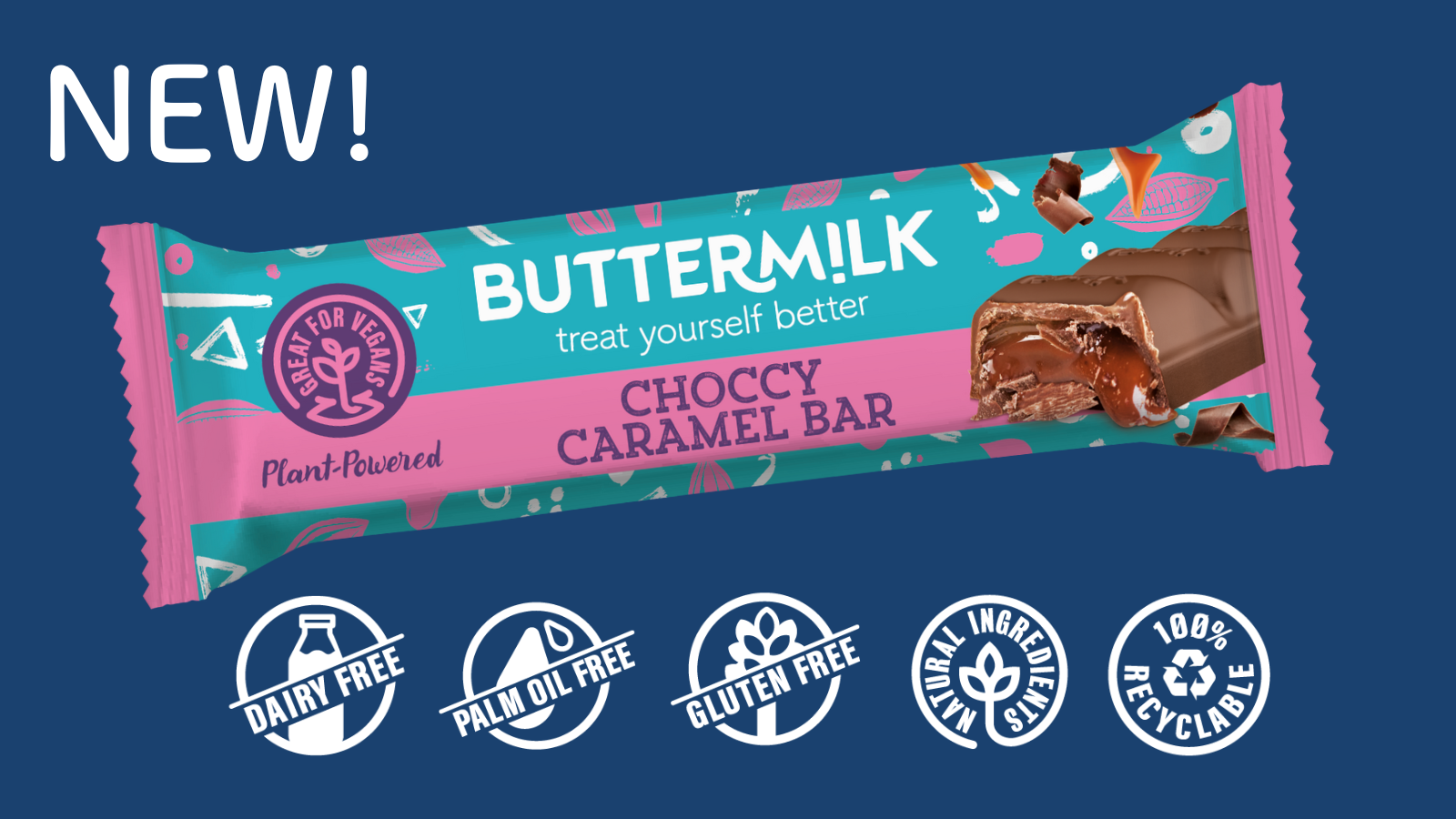 NEW Choccy Caramel Bars – Buttermilk